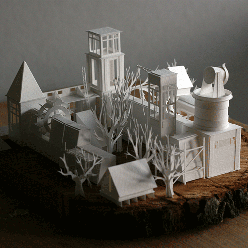 Artist creates enchanting paper city | Creative Bloq