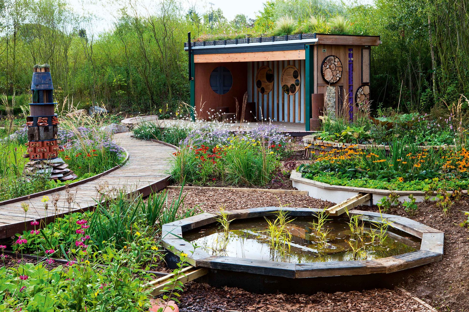 Rain gardens: 10 stunning ideas and designs that soak up rain run-off ...