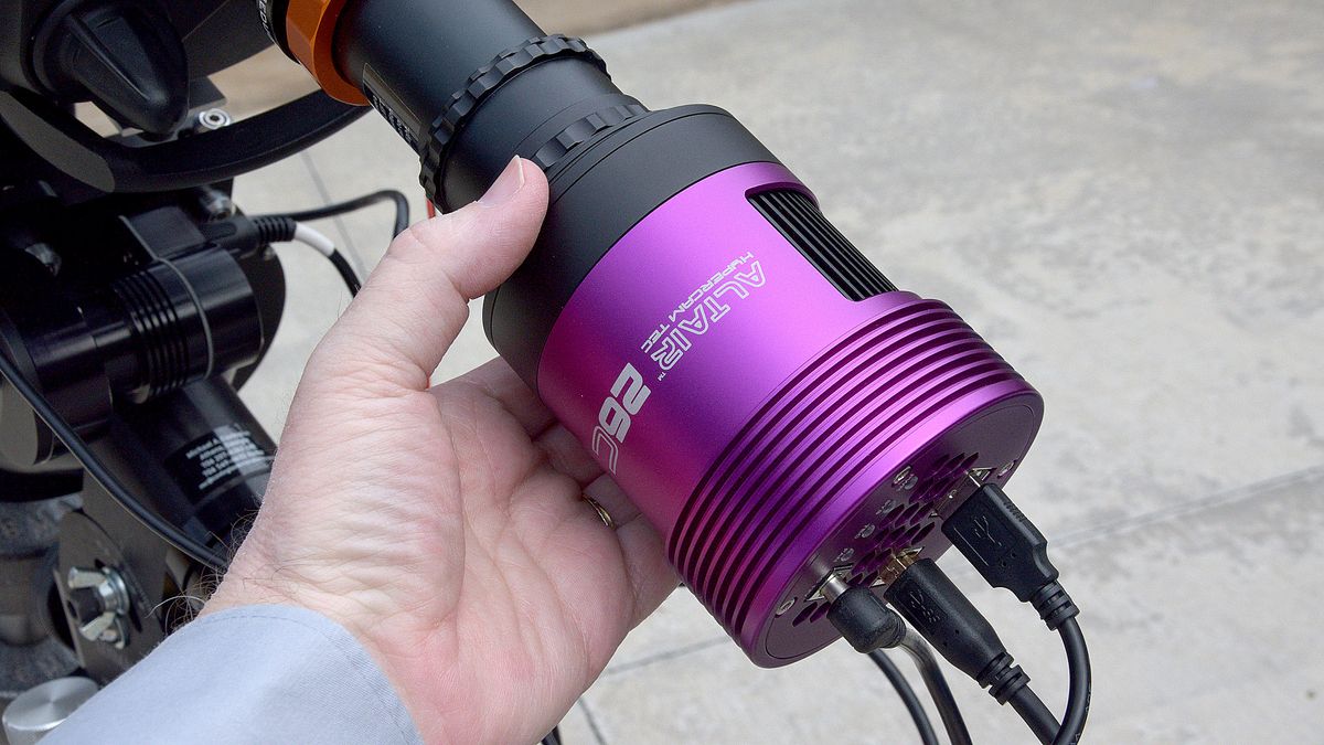 Altair Hypercam 26C APS-C Colour TEC Astronomy Camera review | Space