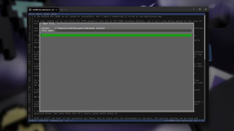 Microsoft has a new text editor, and it's for the terminal | Windows ...