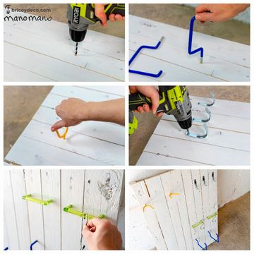 Make your own DIY garden tool storage using an upcycled pallet | Ideal Home