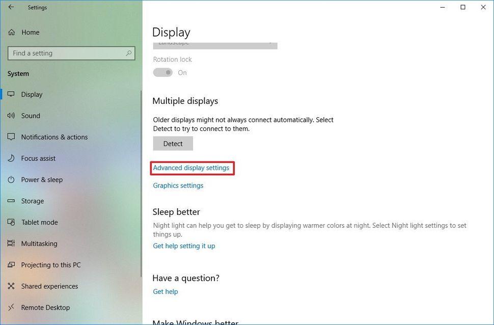 How to change monitor refresh rates in Windows 10 | Windows Central