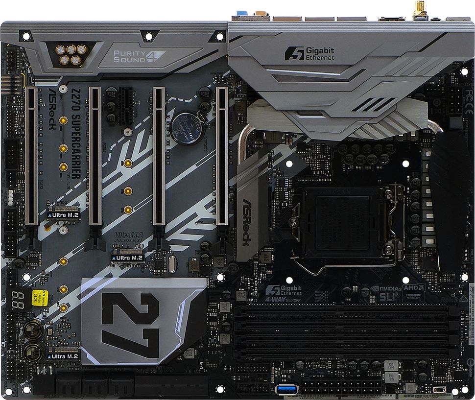 ASRock Z270 SuperCarrier 4-Way SLI ATX Motherboard Review - Tom's ...