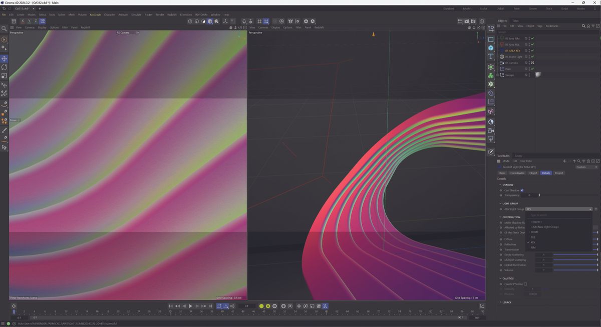 How to iterate lighting for LookDev using Redshift and Cinema 4D ...