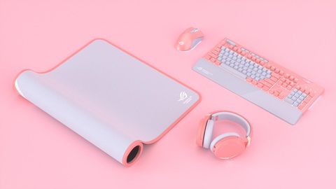 Asus Is Pretty in Pink With ROG PNK Gaming Peripheral Line | Tom's Hardware
