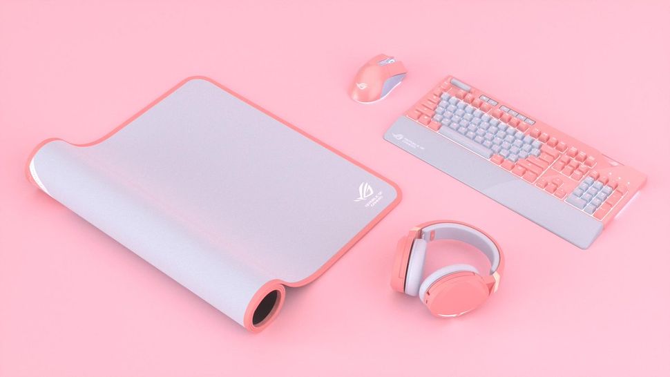 Asus Is Pretty in Pink With ROG PNK Gaming Peripheral Line | Tom's Hardware