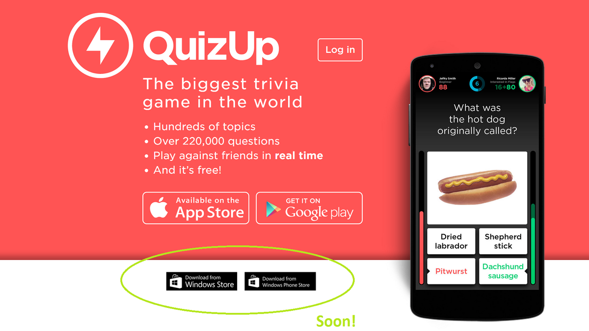 QuizUp officially headed to Windows and Windows Phone! | Windows Central