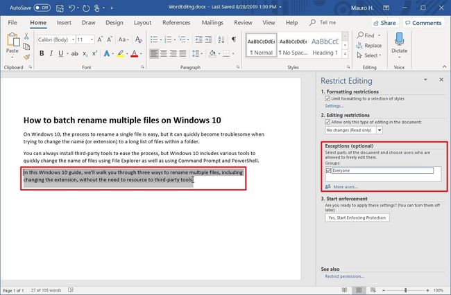 How to restrict document editing in Microsoft Office | Windows Central