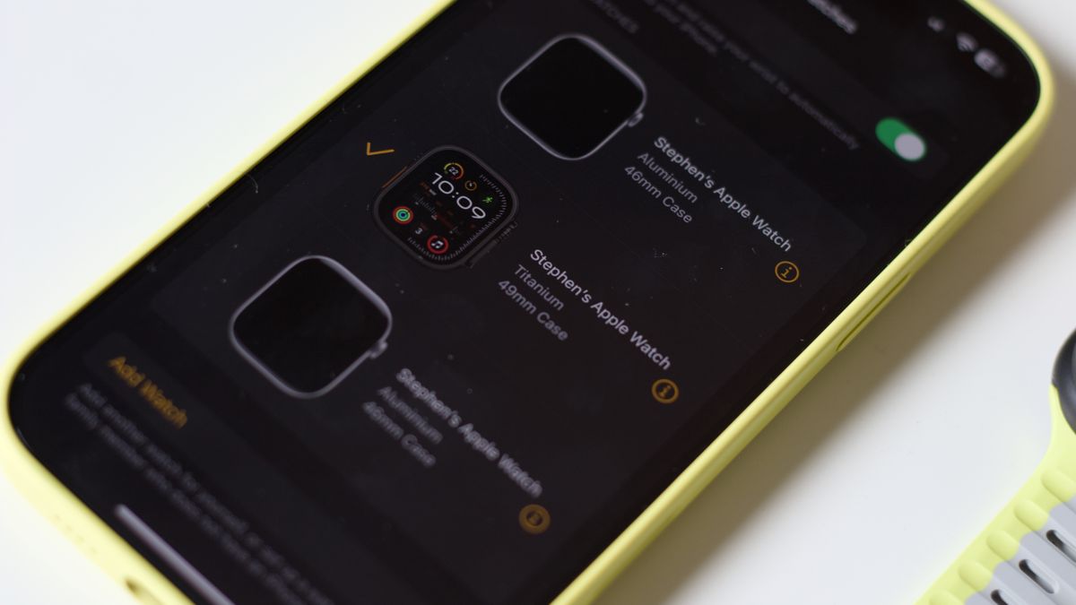 How to unpair your Apple Watch from an old iPhone | TechRadar