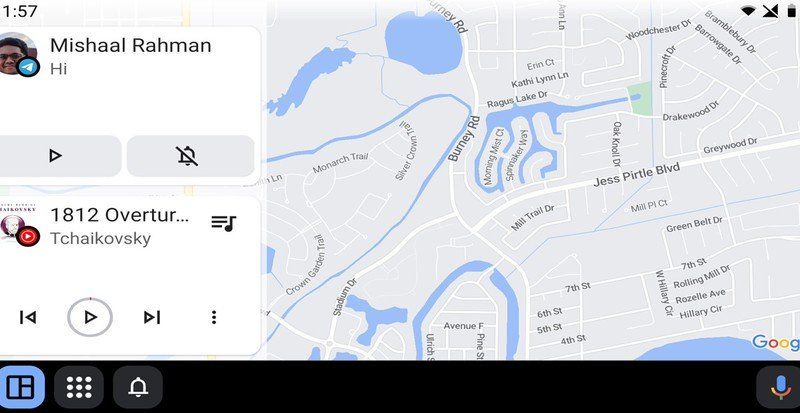 Google tests new Android Auto UI for easier multitasking on small ...
