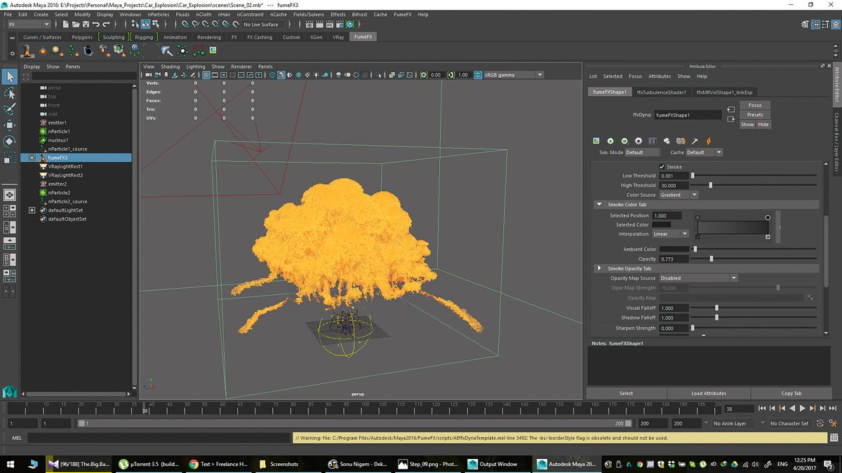 How to simulate explosions in Maya: Page 2 - Page 2 | Creative Bloq