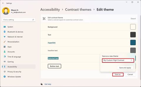 How to enable high-contrast themes on Windows 11 | Windows Central
