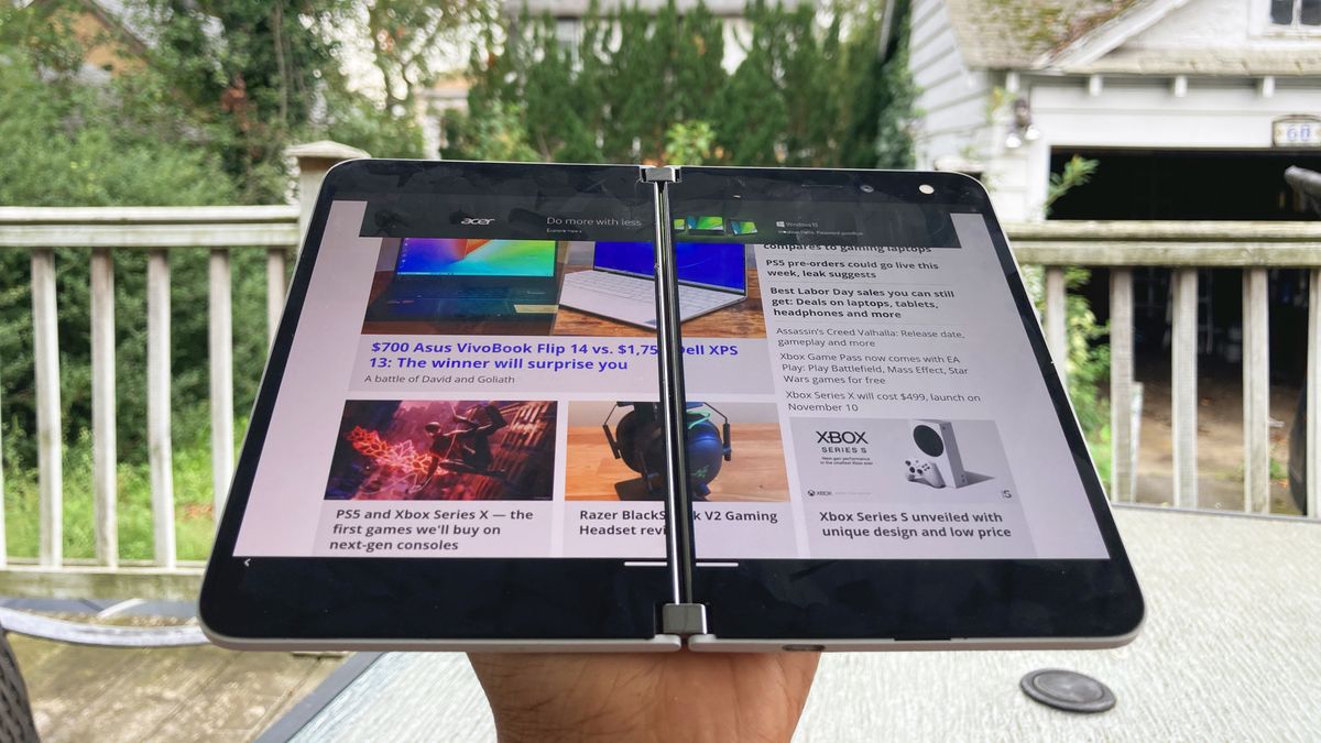 The Microsoft Surface Duo — how it became the thinnest foldable device ...