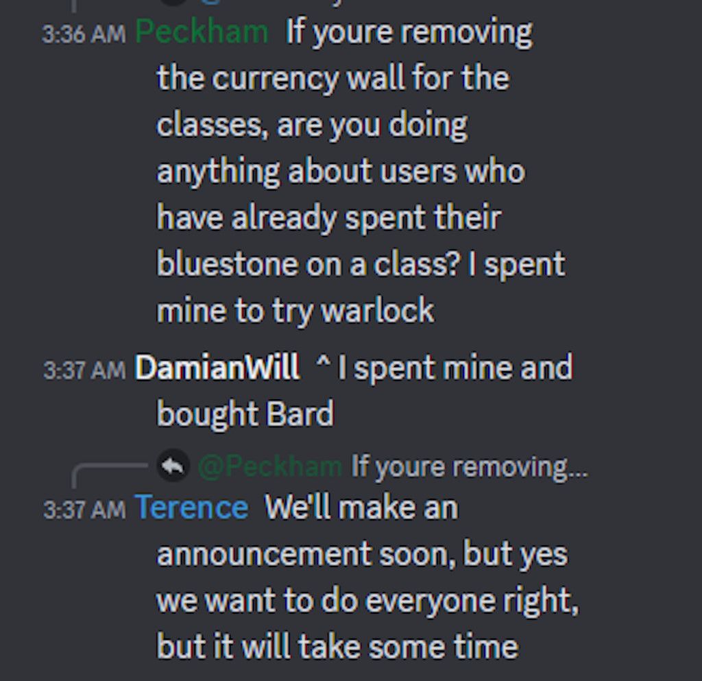 In the face of player backlash, Dark and Darker developers say they may stop selling character ...