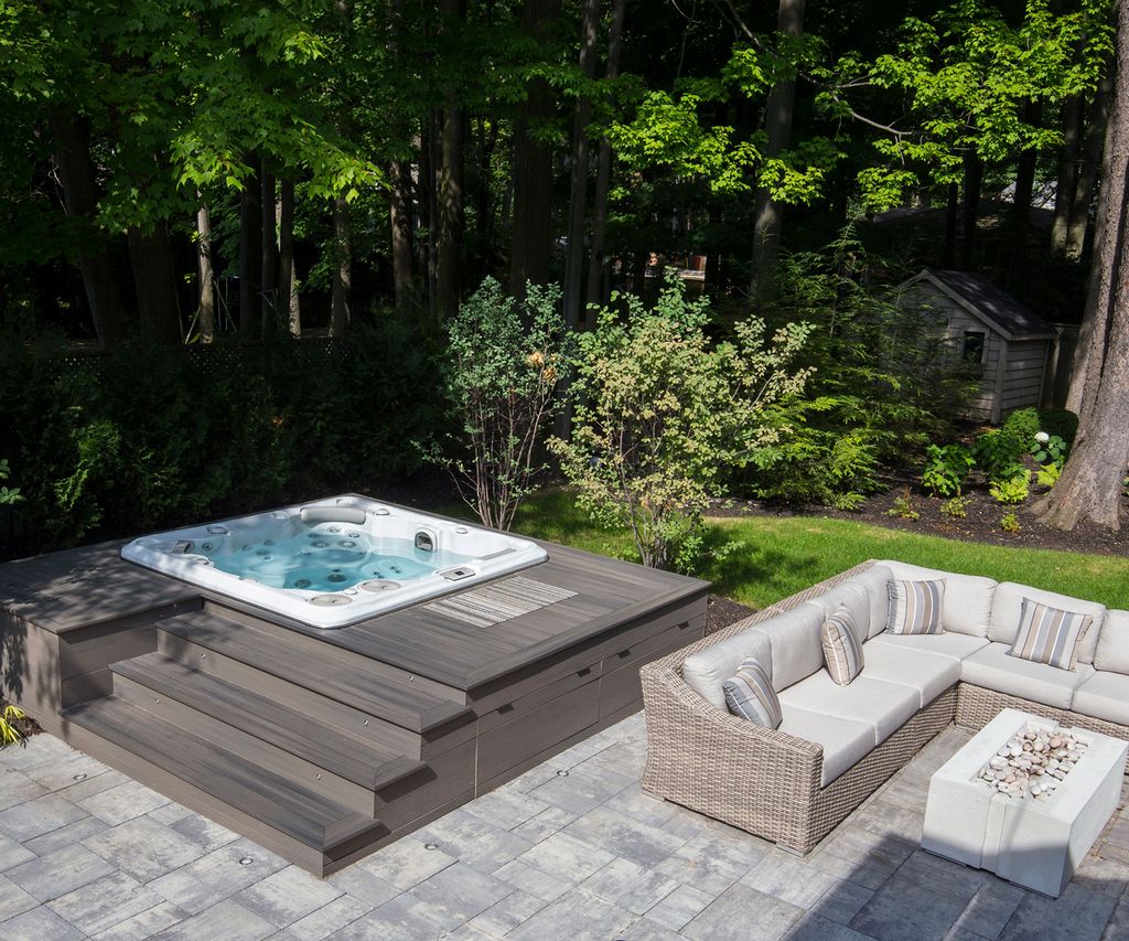 Backyard hot tub ideas: 11 ways to include an outdoor spa | Homes and ...
