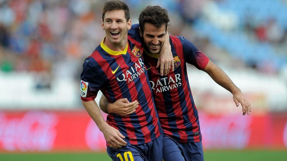 Barca the only club for Messi - Fabregas | FourFourTwo