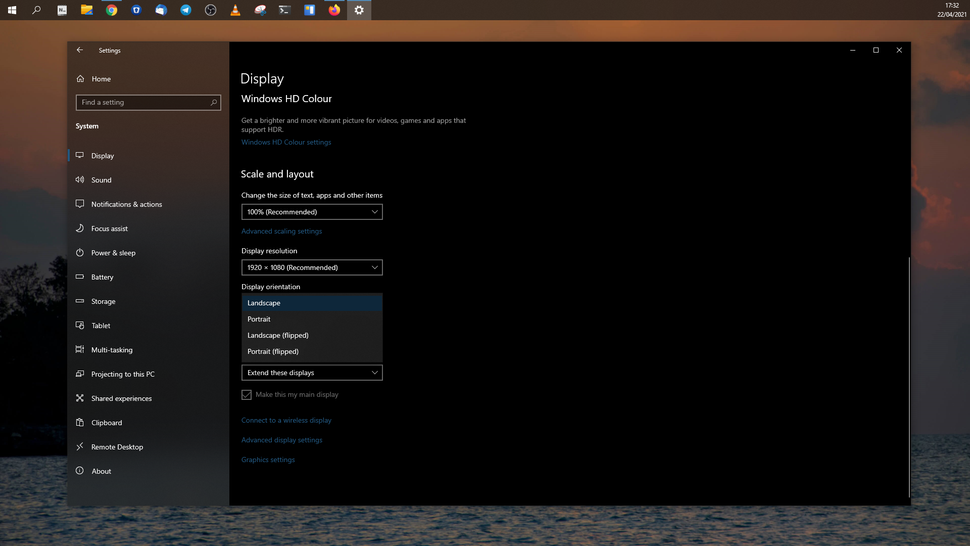 How to rotate the screen in Windows 10 | TechRadar