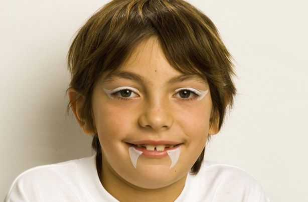 Halloween devil face paint tutorial | GoodtoKnow