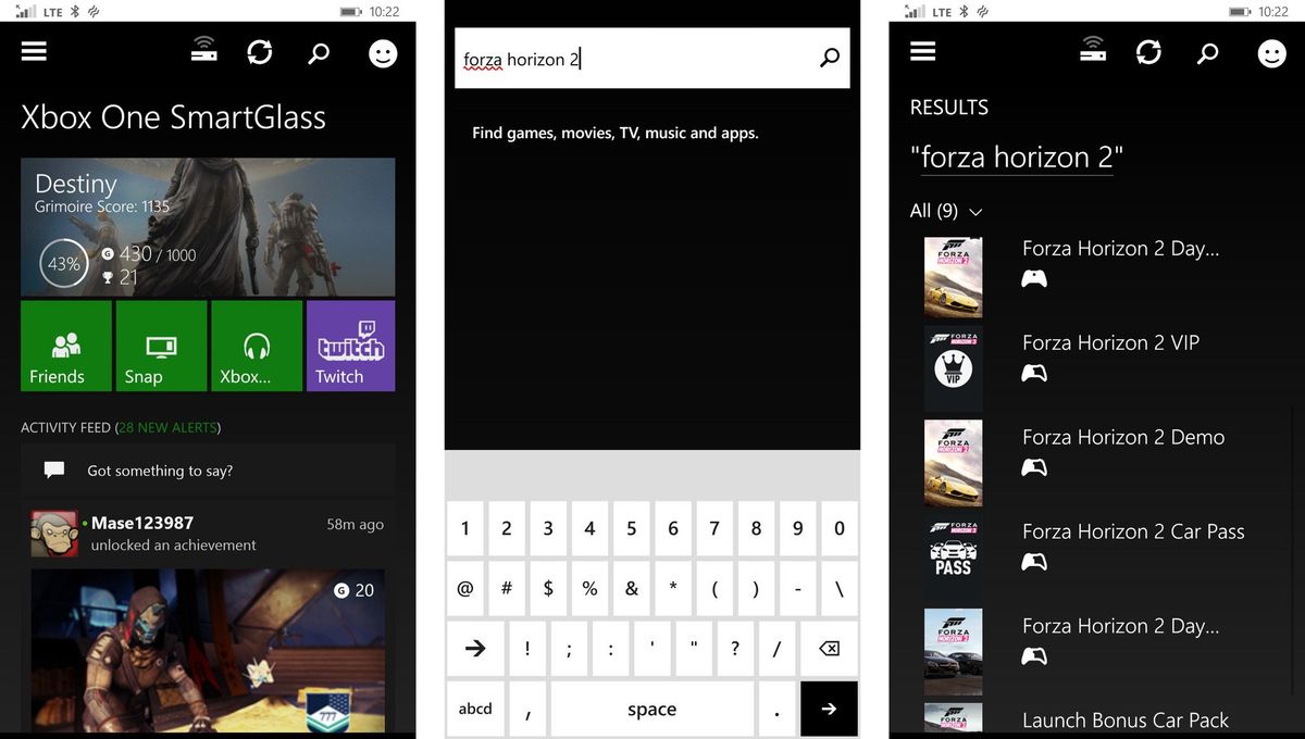 How to use Windows Phone to download games and apps to your Xbox One ...