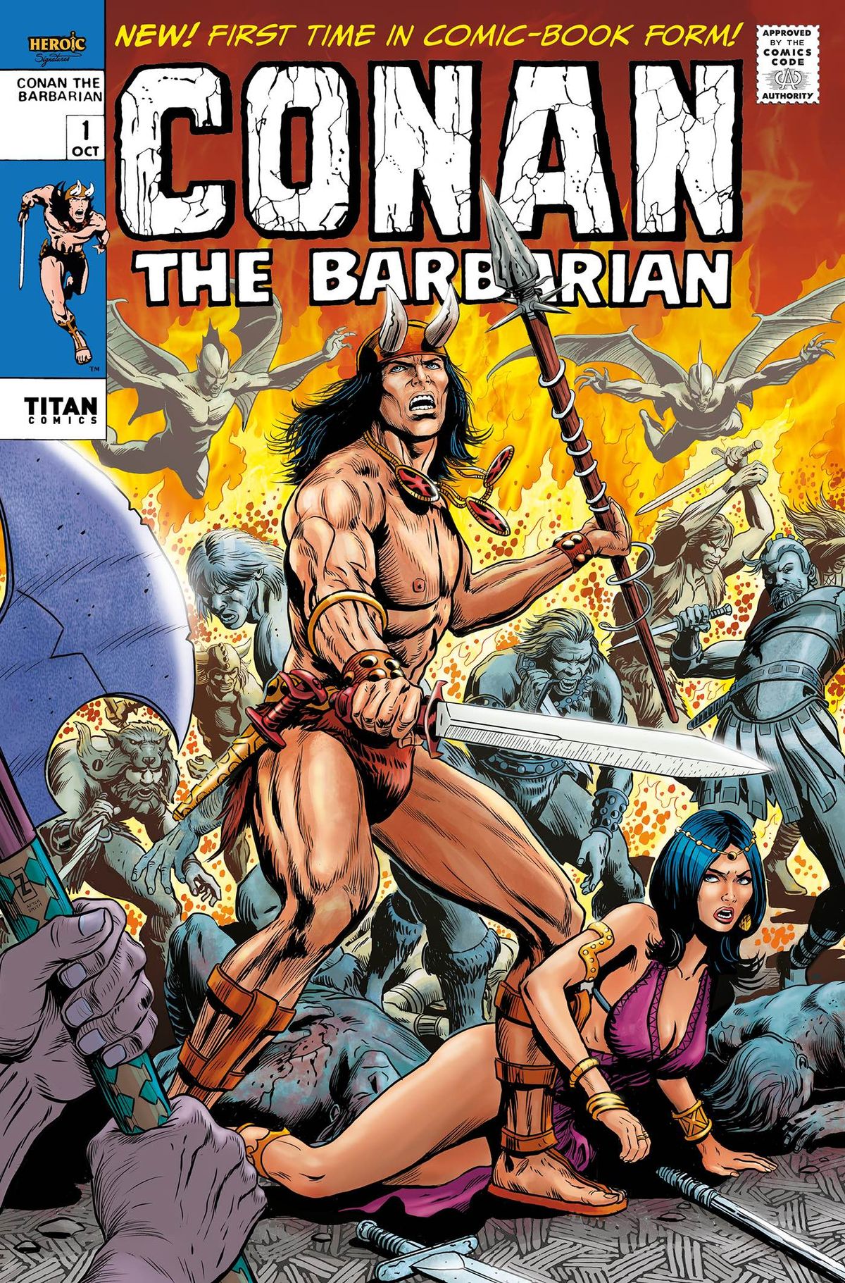 Conan the Barbarian hacks and slashes his way back to comics | GamesRadar+