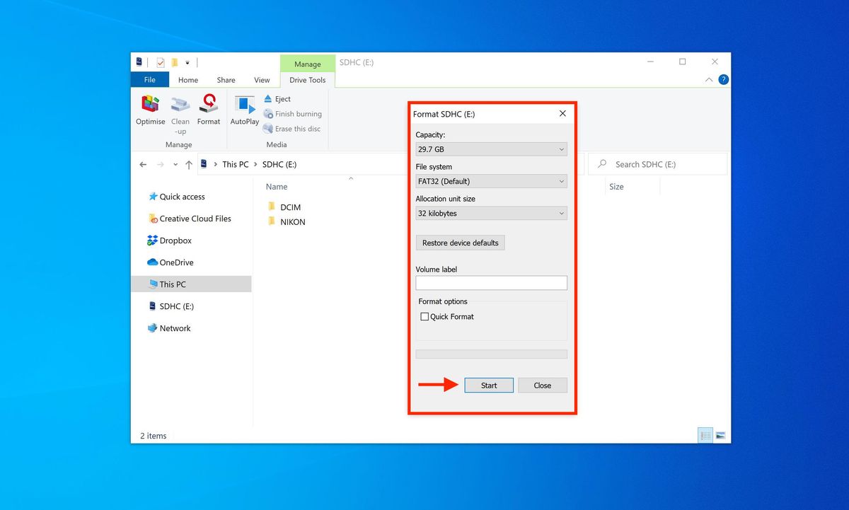 How to format an SD card | Tom's Guide