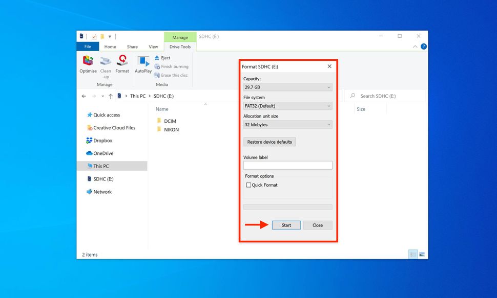 How to format an SD card | Tom's Guide