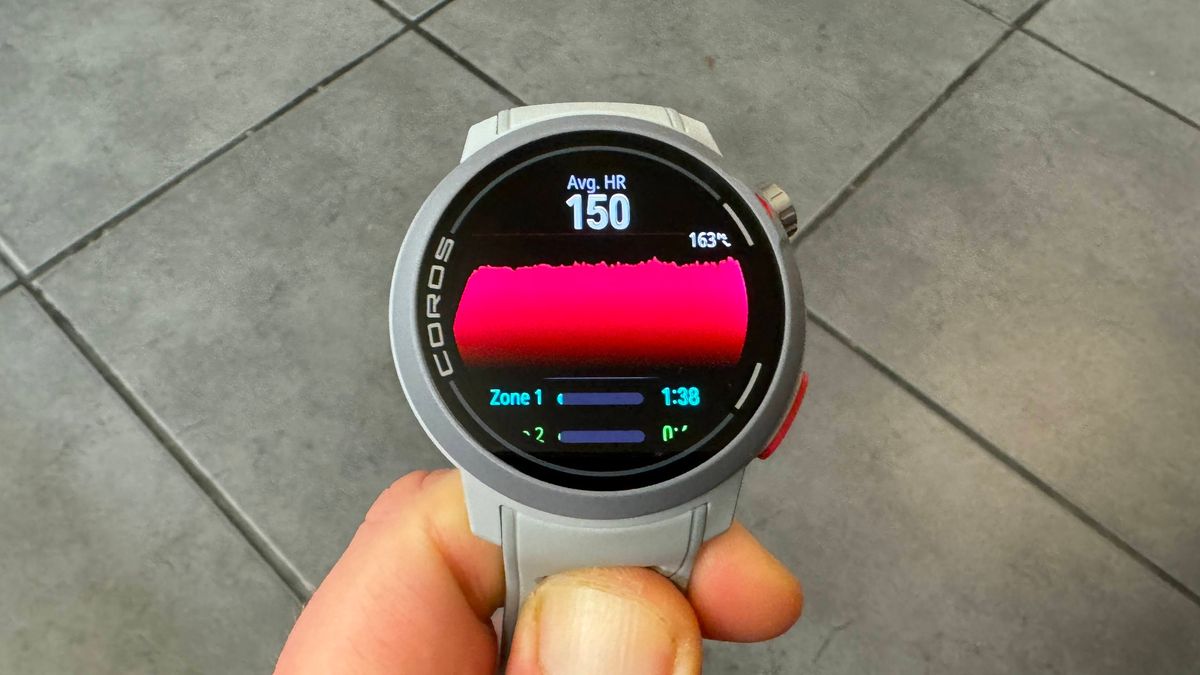Coros Pace Pro watch review: Bright display and bursting battery ...