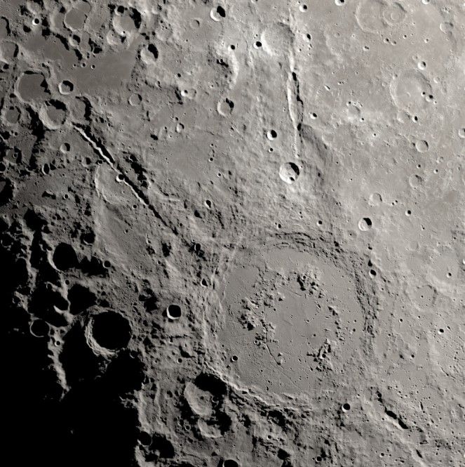 Bullet-fast moon rocks carved 2 lunar gorges deeper than the Grand ...
