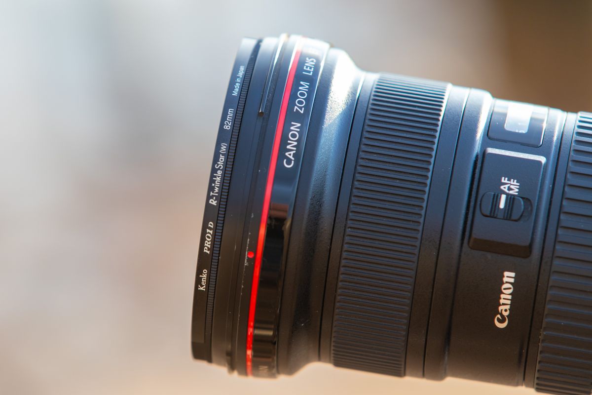 Kenko PRO1D R-Twinkle Star (W) 4x filter review: a cross filter that ...