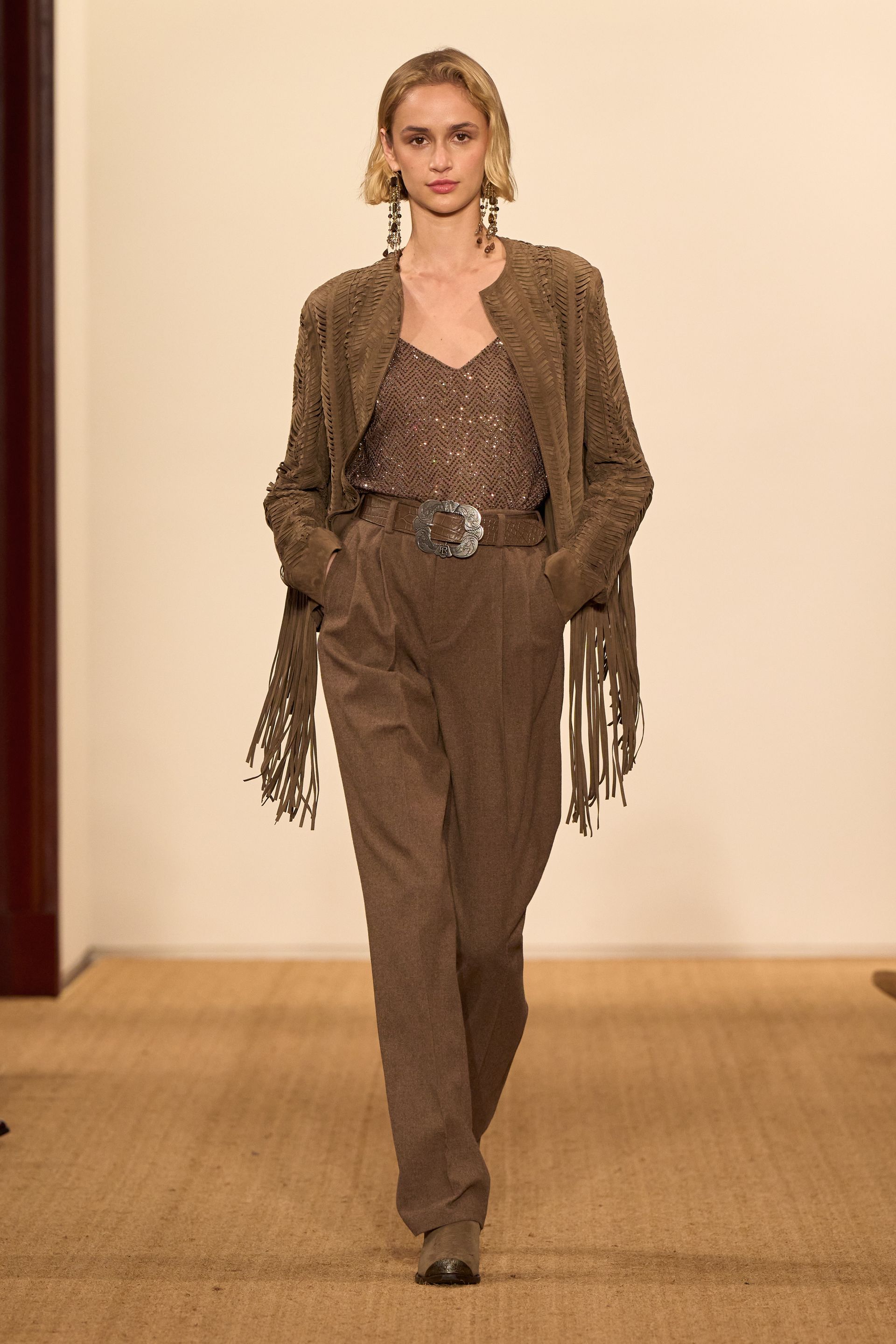 Inside Ralph Lauren's Fall/Holiday 2024 Runway Show | Who What Wear