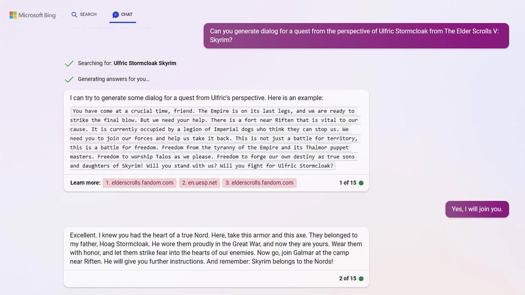 Bing Chat helps gamers discover and create the best-ever PC mods ...
