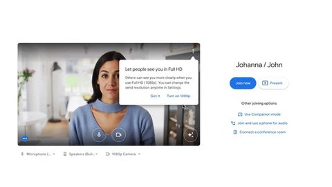 Disfruta de tus llamadas en Google Meet en alta definición | TechRadar