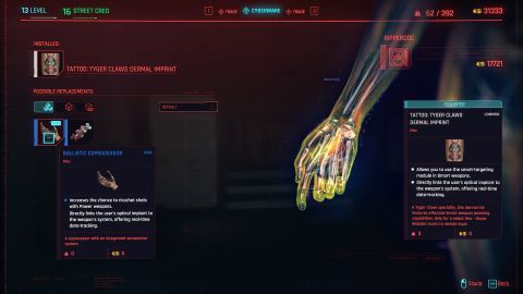 Cyberpunk 2077 cyberware list: Here's all the cyberware you can find in ...