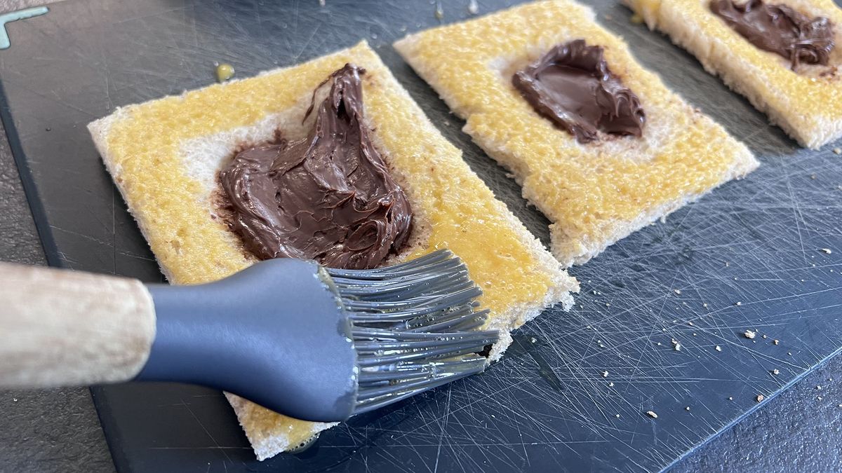 These air fryer Nutella toast pies are the ultimate comfort snack ...