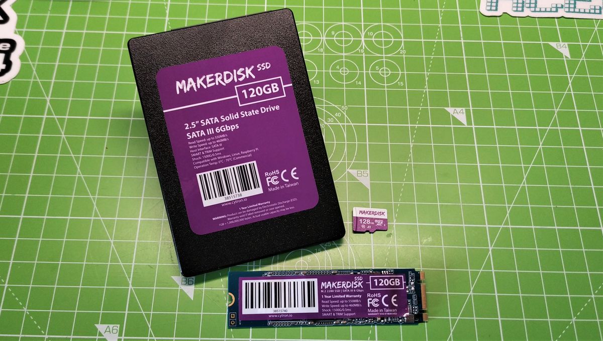 MakerDisk Review: microSDs and SSDs Made for Raspberry Pi | Tom's Hardware