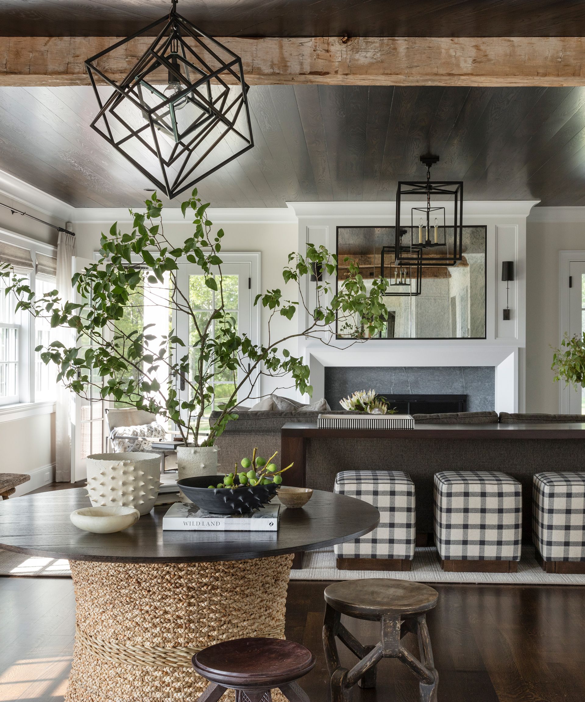 An modern farmhouse renovation of a 1990s home in Dutchess County, New ...