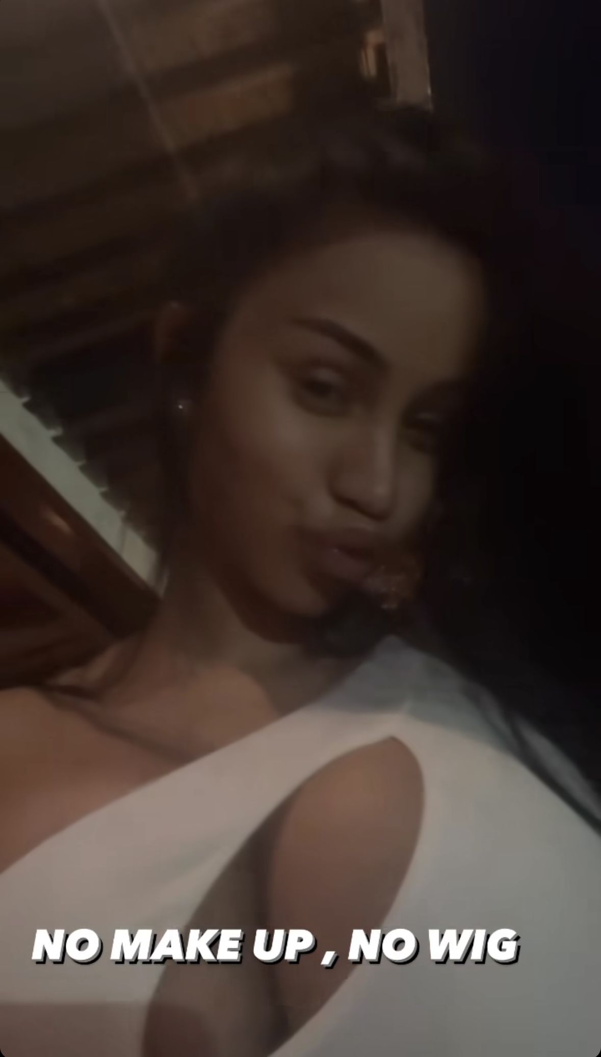 Cardi B's "No Makeup, No Wig" Selfie Is a Reminder to Embrace Natural ...