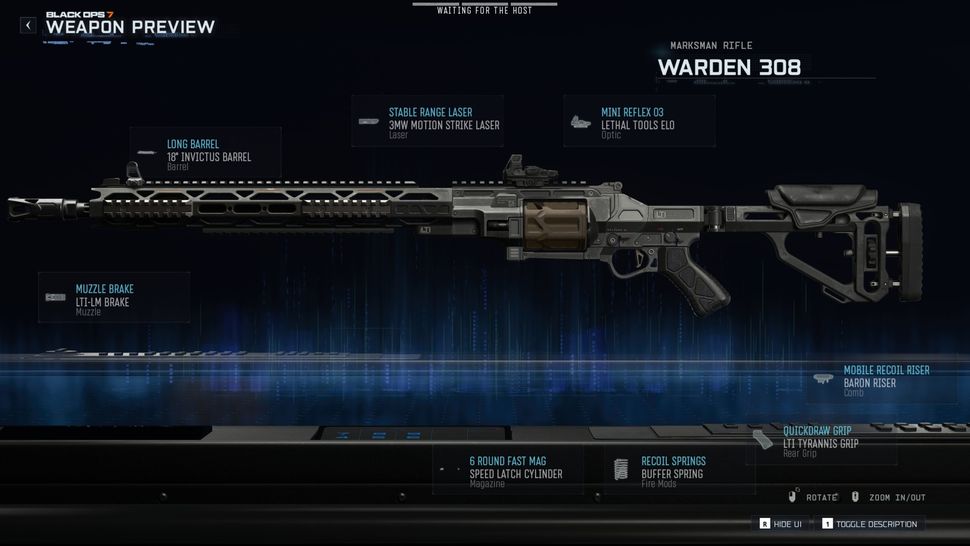 Best Black Ops 7 Warden 308 loadout and class setup | PC Gamer