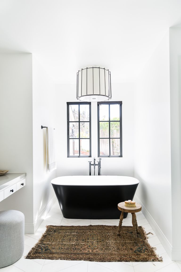 12 transitional bathrooms that embrace two design eras | Real Homes