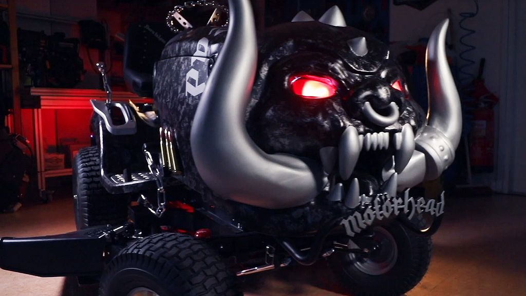 Has Motorhead's Mikkey Dee just created the most metal lawnmower ever ...