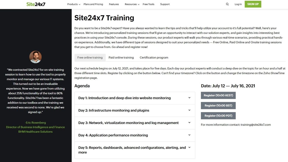 Site24x7 web content monitoring review | TechRadar