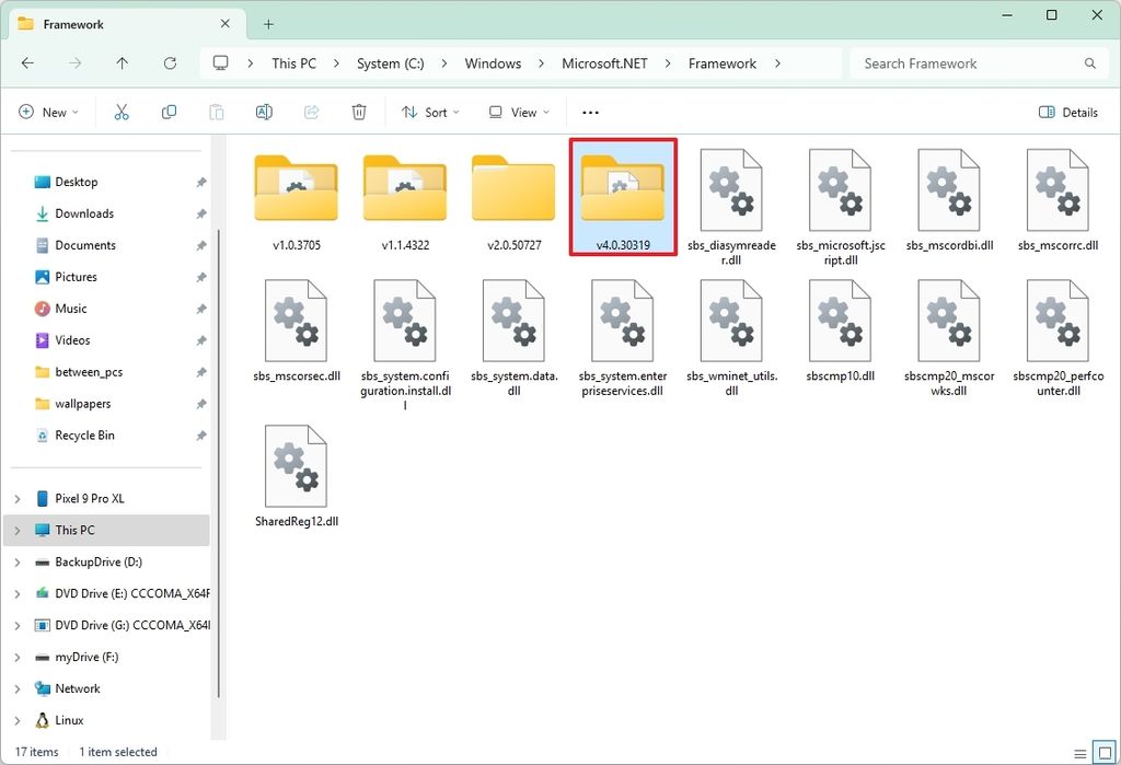 Check .NET Framework version on Windows 10 and 11 | Windows Central