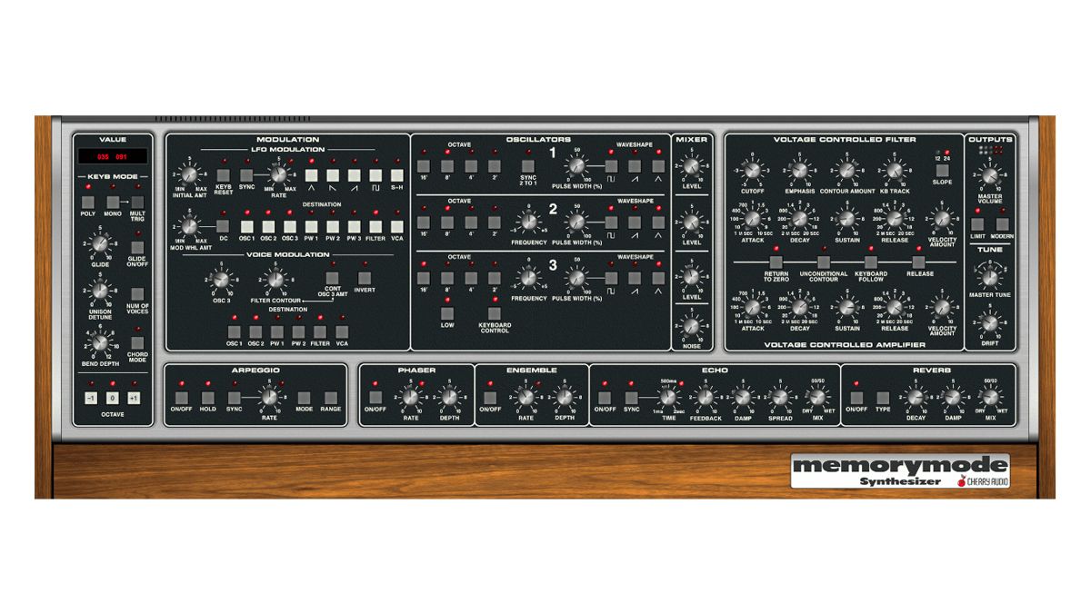 Cherry Audio’s Memorymode synth plugin is a “super-sized” version of ...