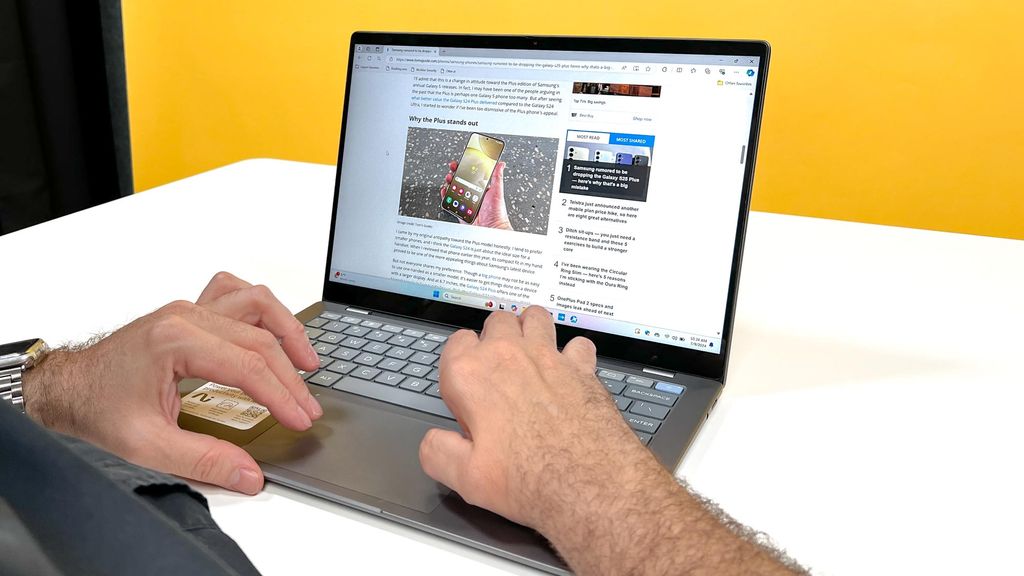 HP OmniBook X review: This Snapdragon X Elite laptop puts MacBooks on ...