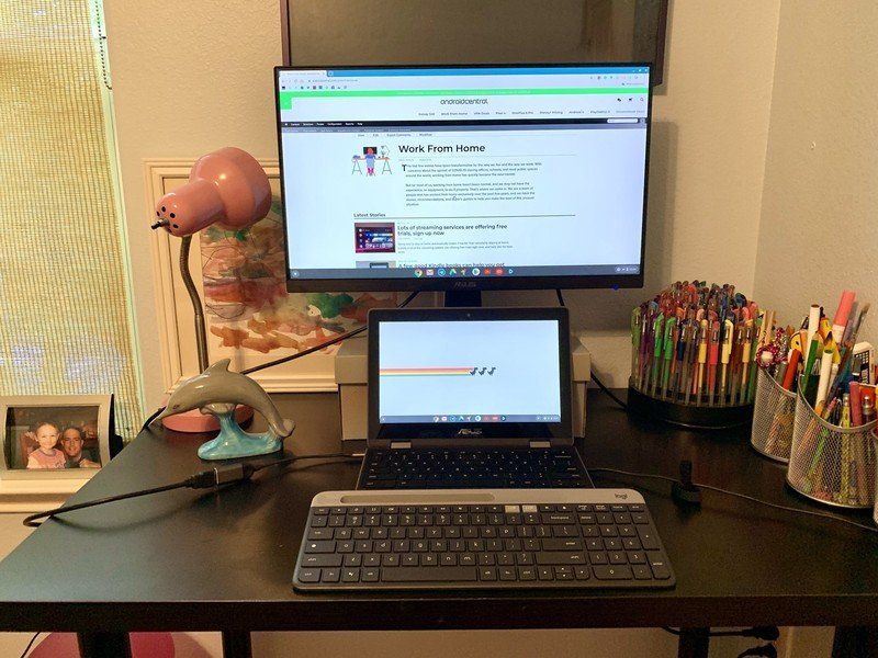 How to use your Chromebook with an external monitor, mouse and keyboard ...