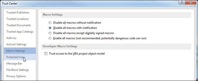 How to Disable Protected View in Microsoft Word 2013 and Word 2010 ...