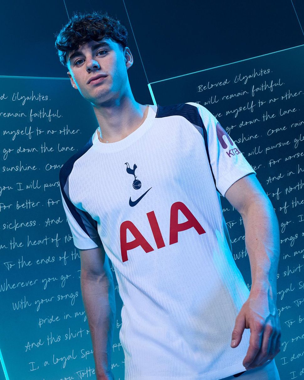 The Tottenham Hotspur 2025/26 home kit is out - with a design not seen ...