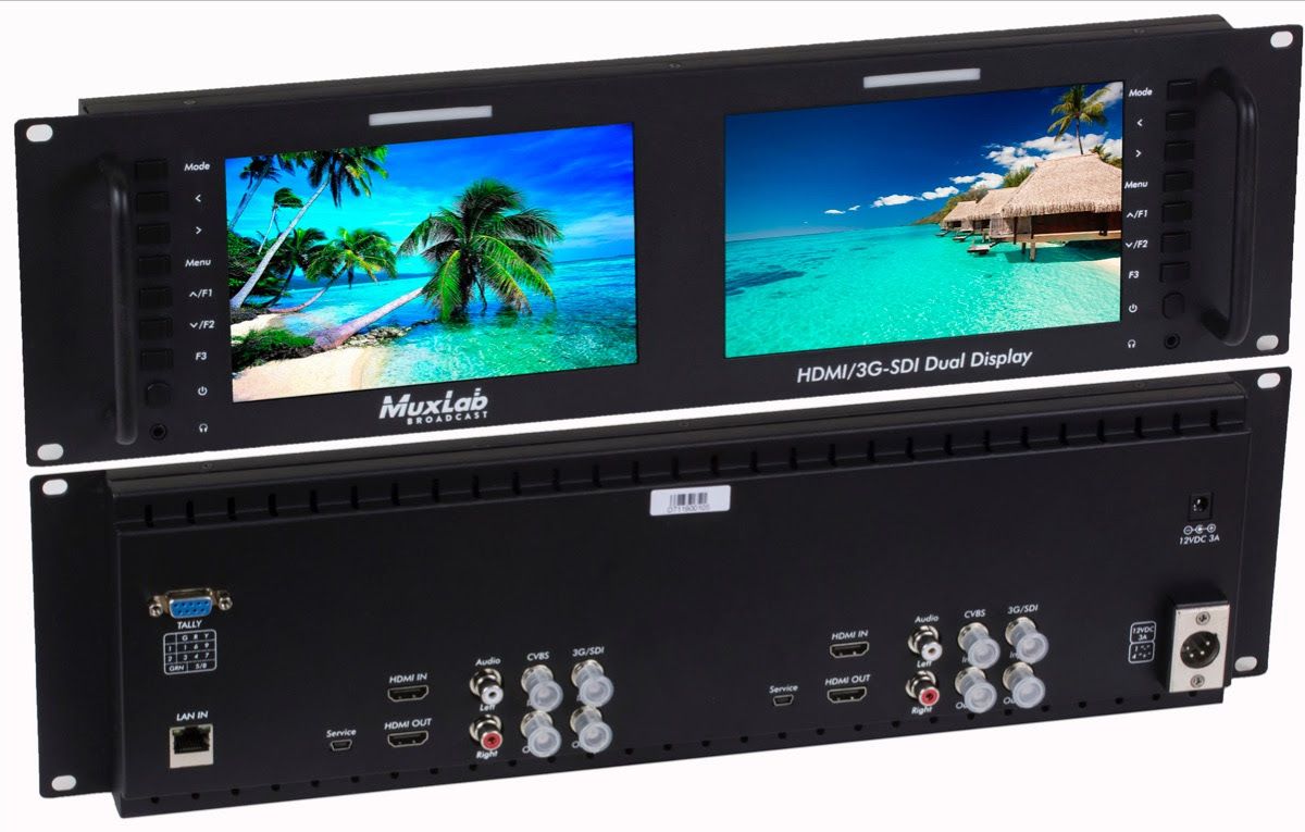 MuxLab Debuts Dual Display for Monitoring Video Feeds | AVNetwork