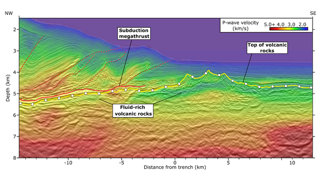 Earth's crust swallowed a sea's worth of water and locked it away ...