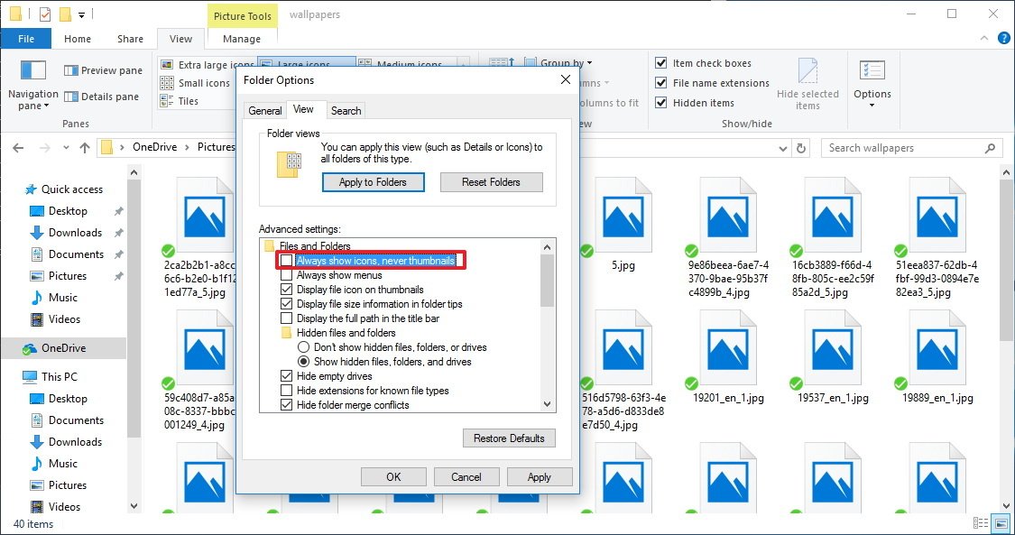 Windows 10 thumbnails all messed up? Here's how to fix it! | Windows ...